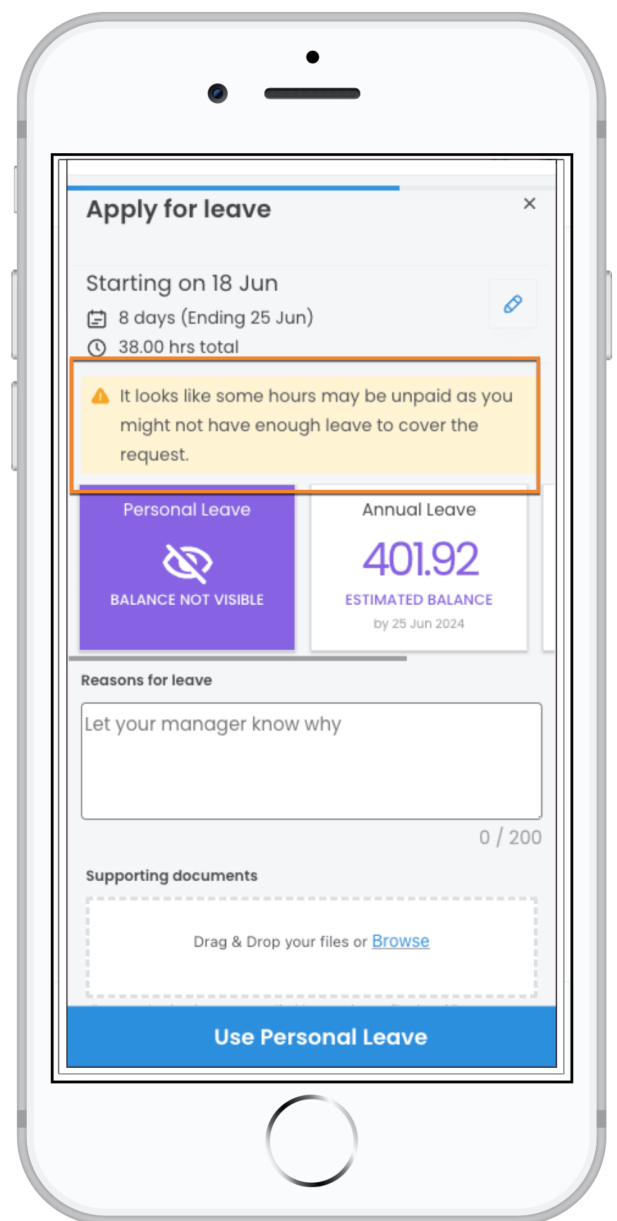 Applying for Leave (Permanent Employees) – Employee Portal