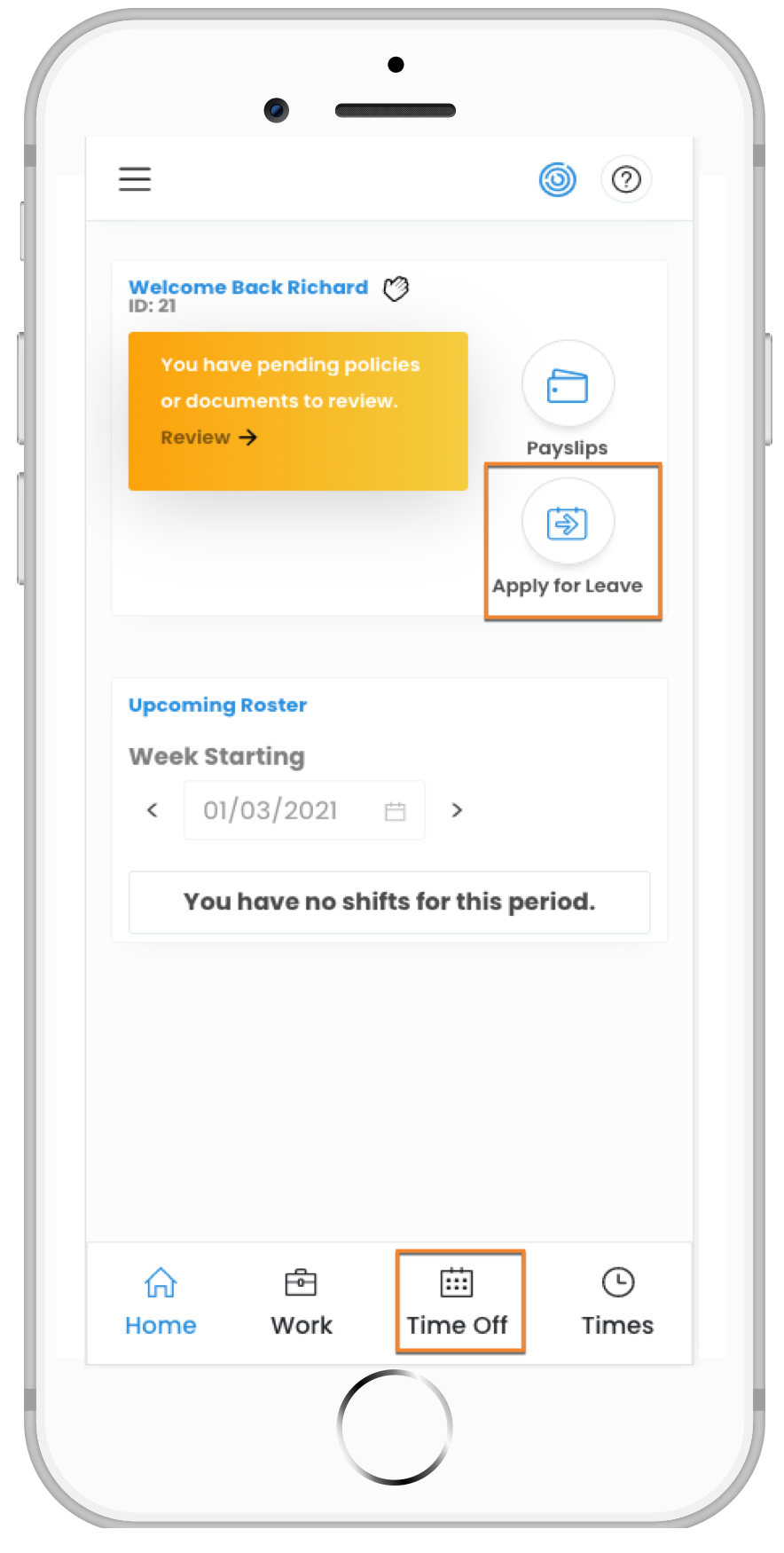 Edit or delete your leave application – Employee Portal