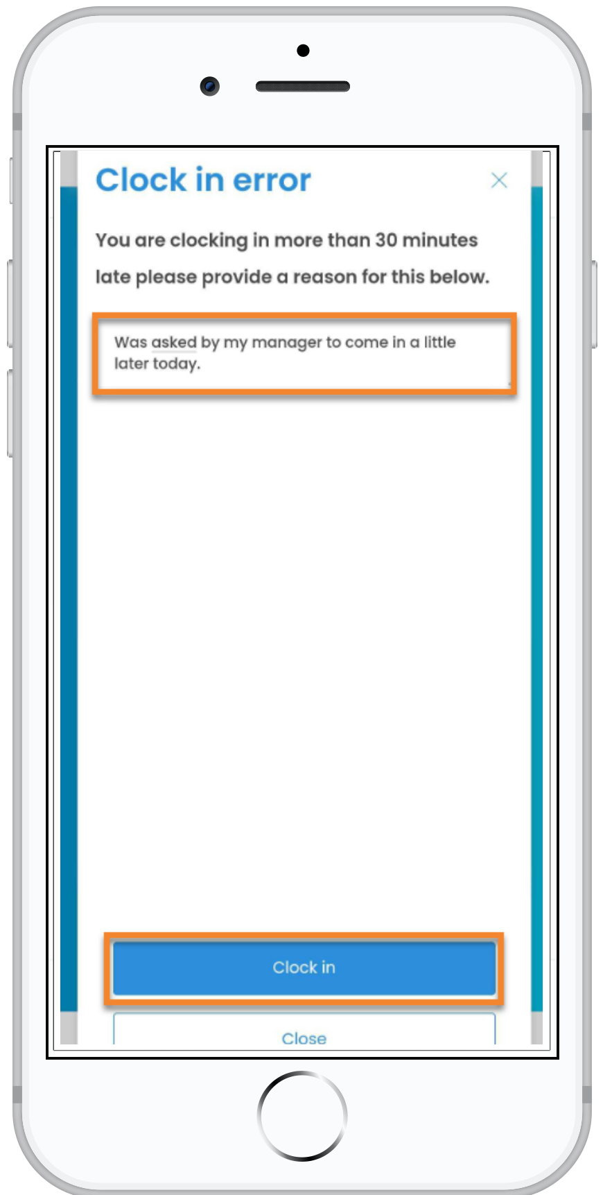 Clocking from your phone (Employee App) – Employee Portal
