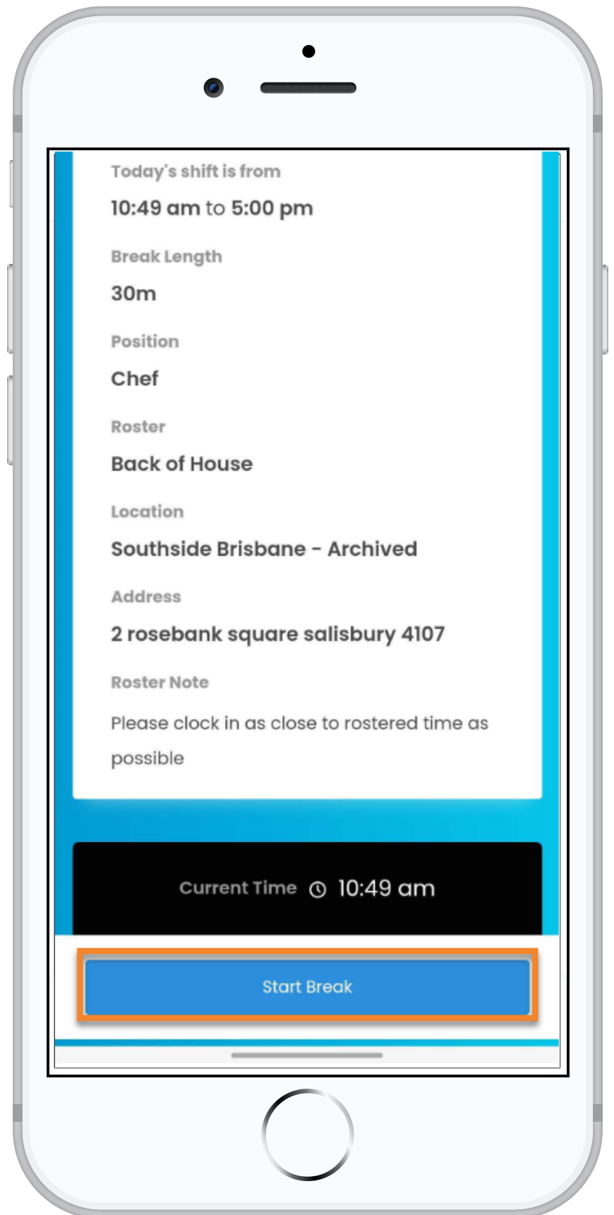 Clocking from your phone (Employee App) – Employee Portal