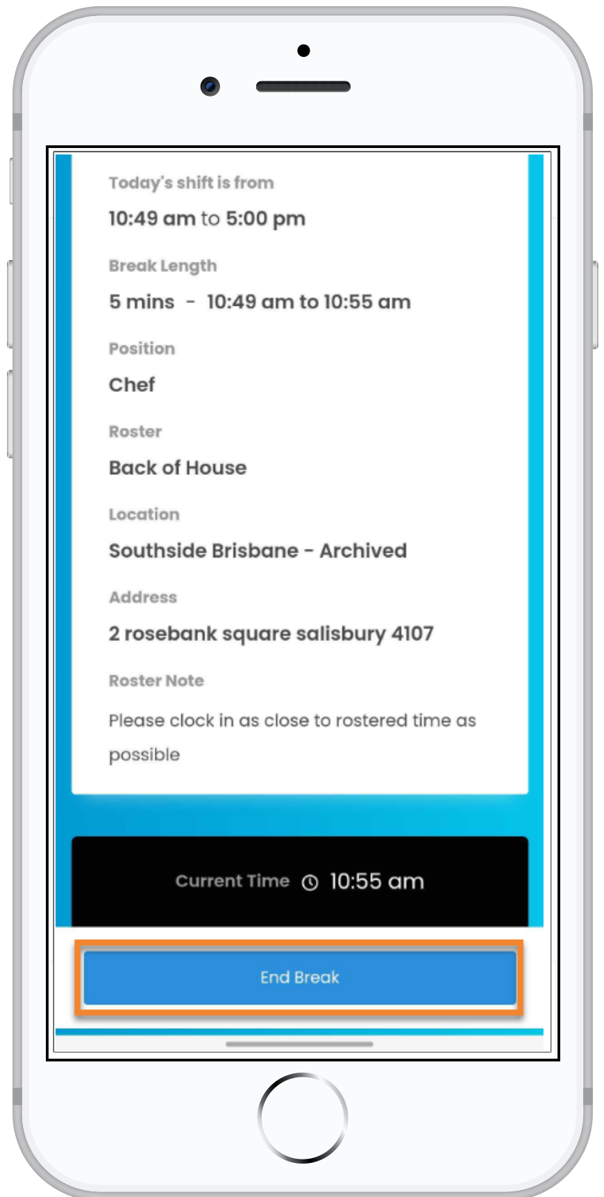 Clocking from your phone (Employee App) – Employee Portal